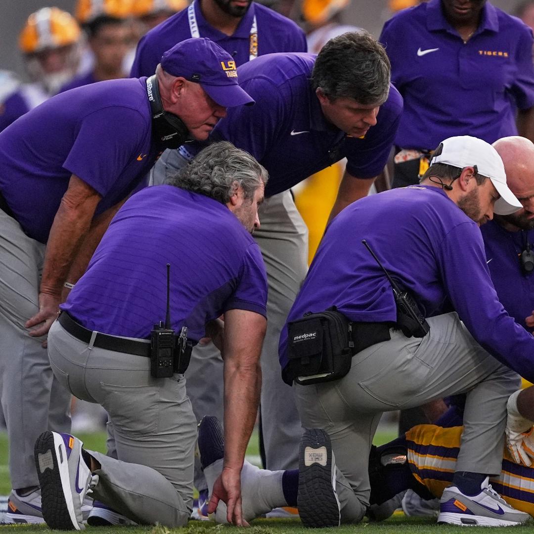 LSU's Green and Moore escape major injuries | wwltv.com