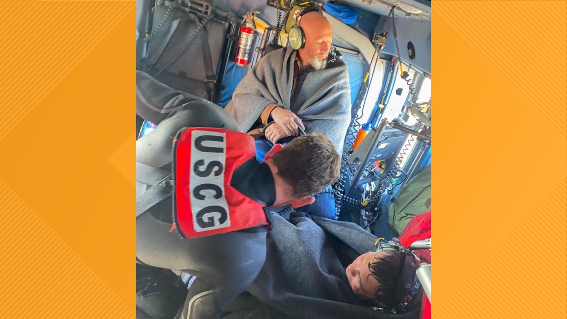 Coast Guard rescues three after helicopter goes down in Gulf | wwltv.com