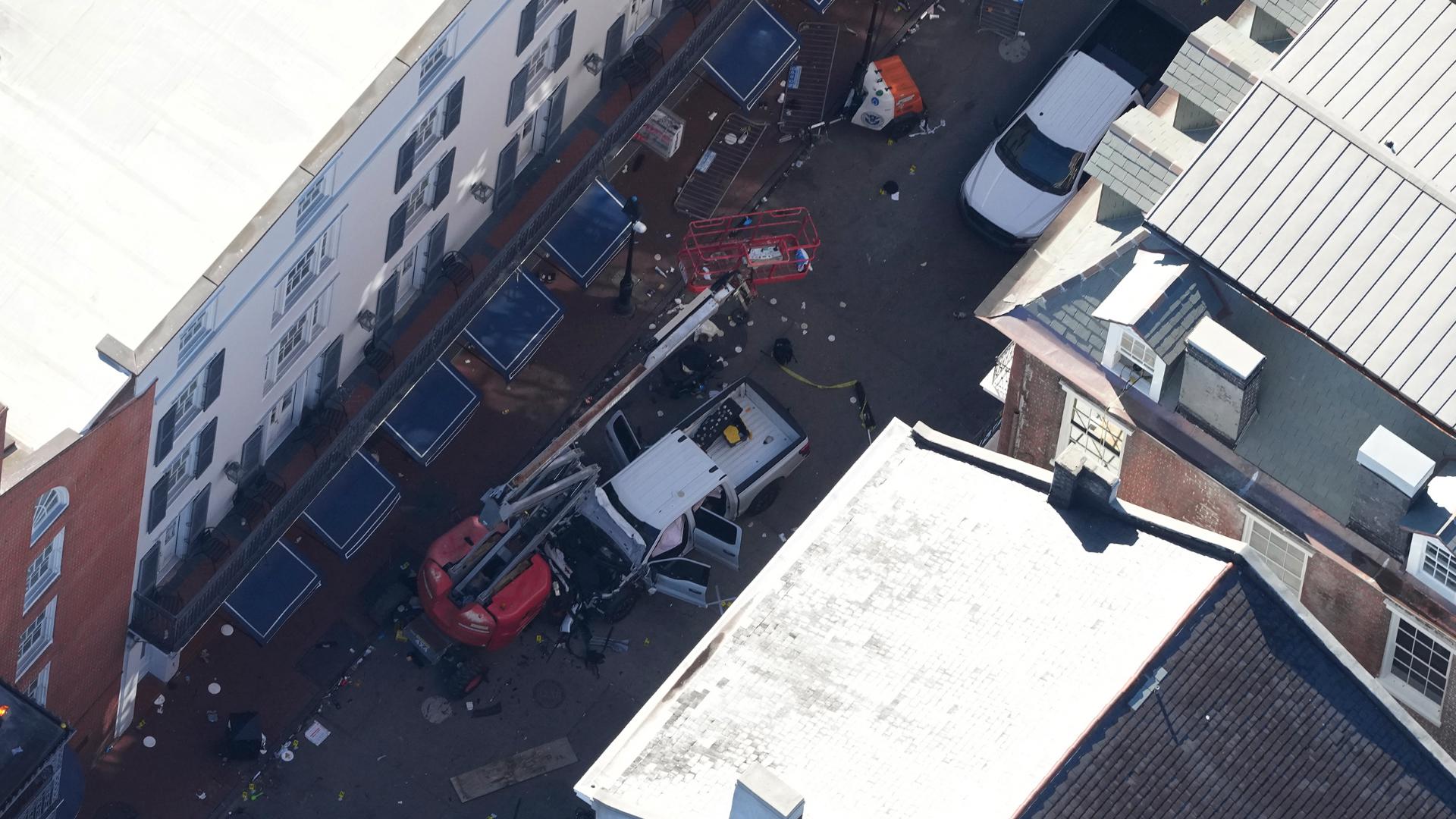 Video Shows Shamsud Din Jabbar Turning Truck Down Bourbon St