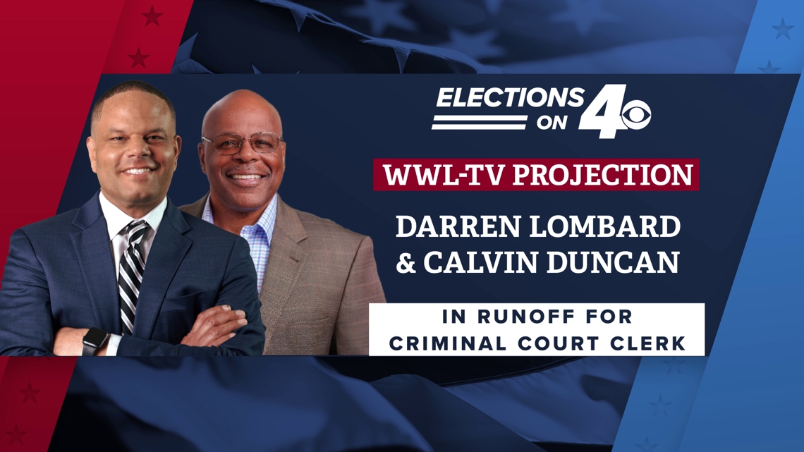 New Orleans criminal clerk court race results: Lombard, Duncan head to ...