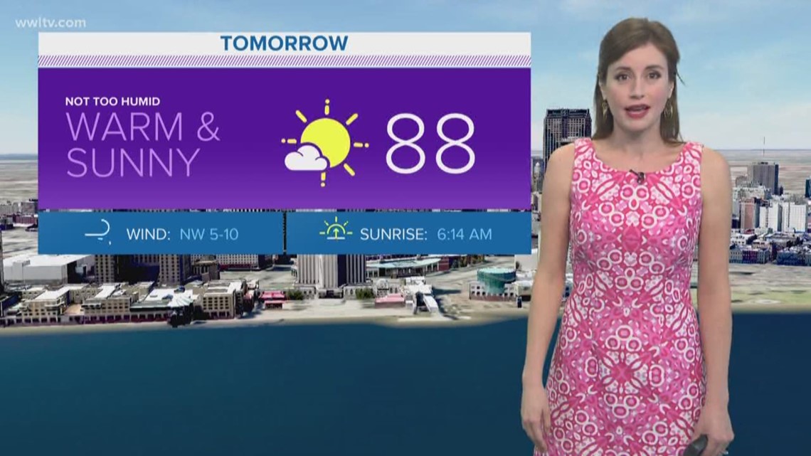 Sunny, warm, dry weather this week | wwltv.com