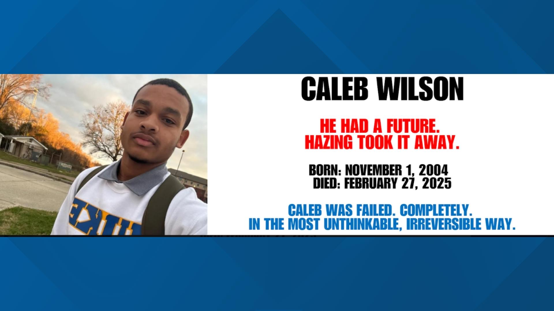 Caleb Wilson Hazing Death: Three Fraternity Members Expelled | wwltv.com