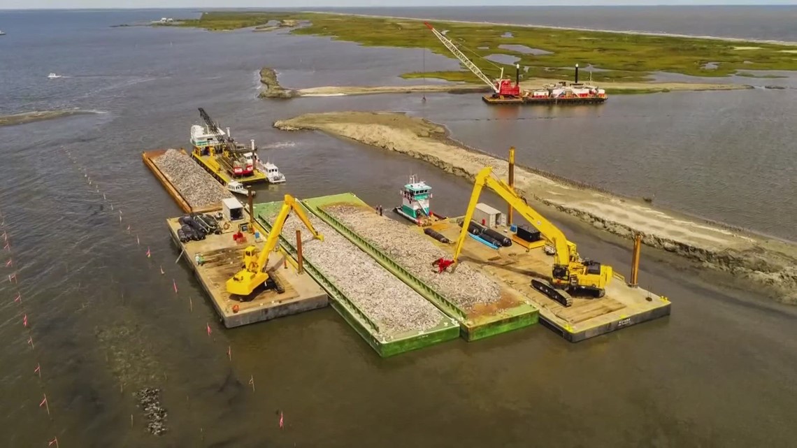 Gov. Edwards updates coastal restoration progress at 'State of the ...
