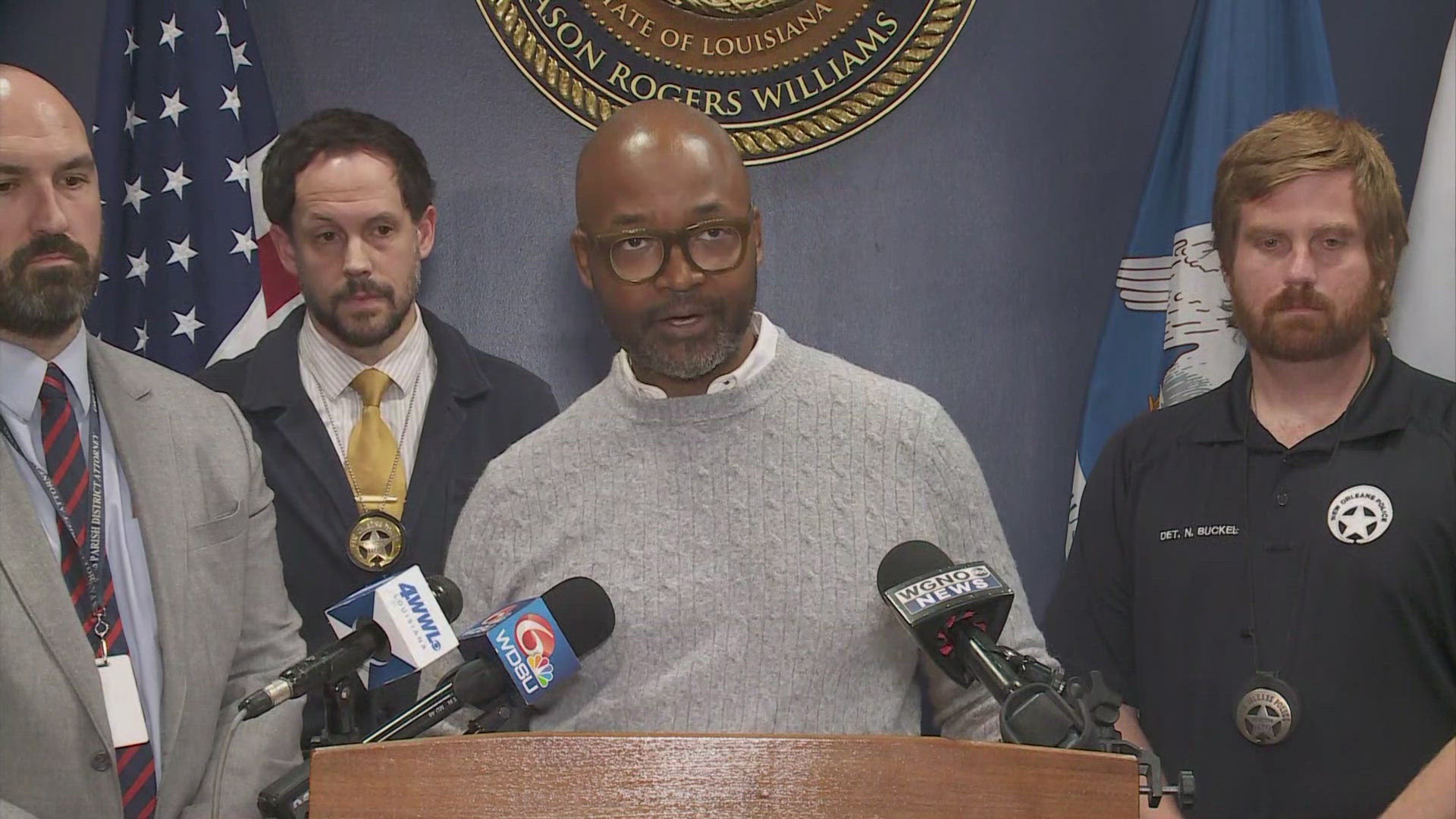 DA Williams announces indictments of 'Glock Boyz' gang members | wwltv.com