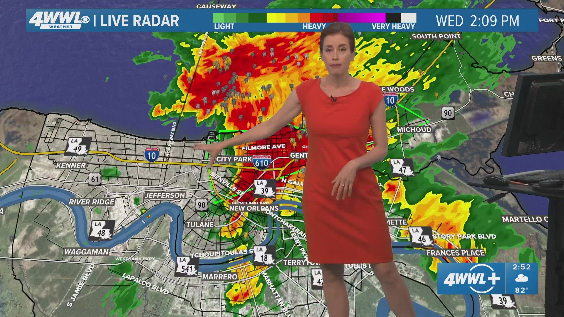 Flash flood warning issued for New Orleans area by NWS | wwltv.com