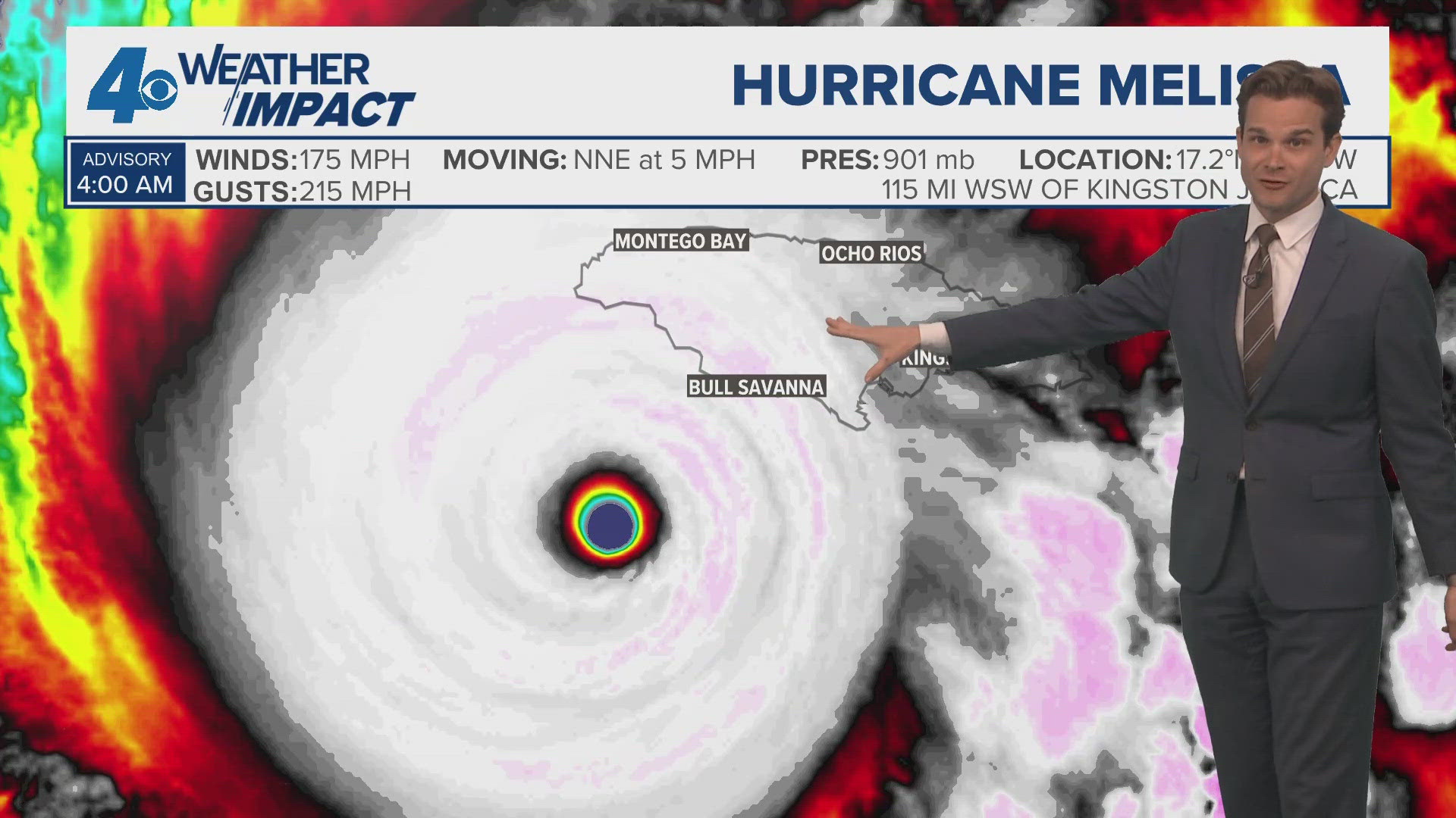 Monster Hurricane Melissa Nears Jamaica With 175 MPH Winds | wwltv.com