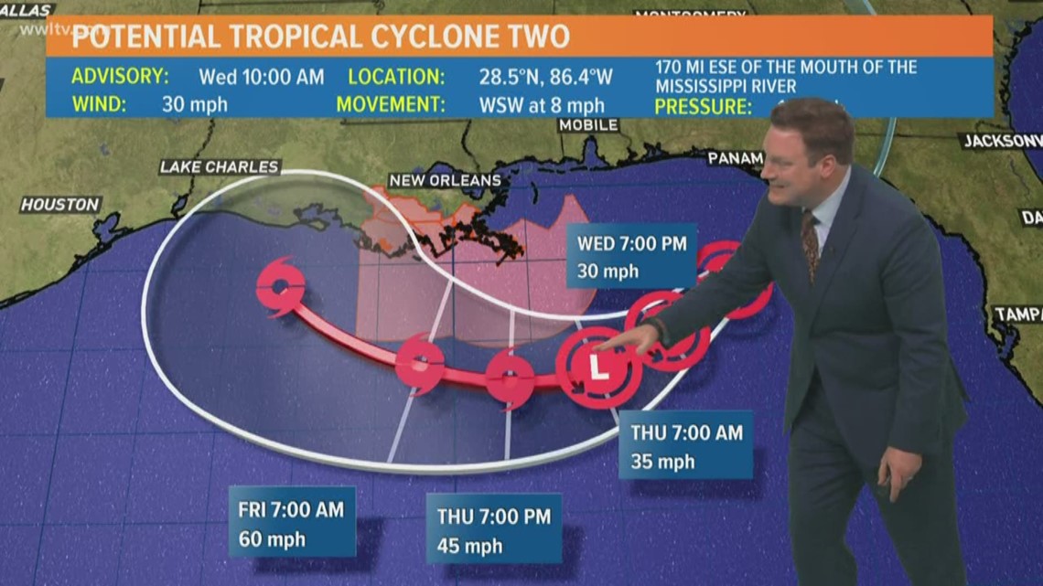12 PM Tropical Update: Storm could strengthen to a Cat 1 Hurricane ...