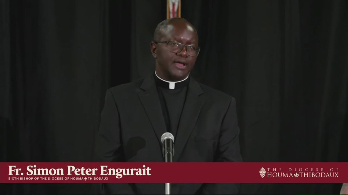 Father Simon Peter Engurait Named 6th Bishop of Houma-Thibodaux | wwltv.com