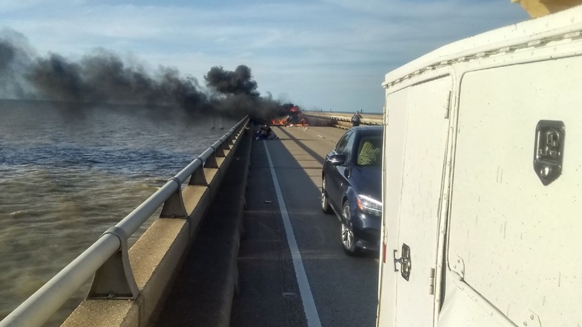 Fiery Causeway crash shows need for expanded shoulder, officials say ...