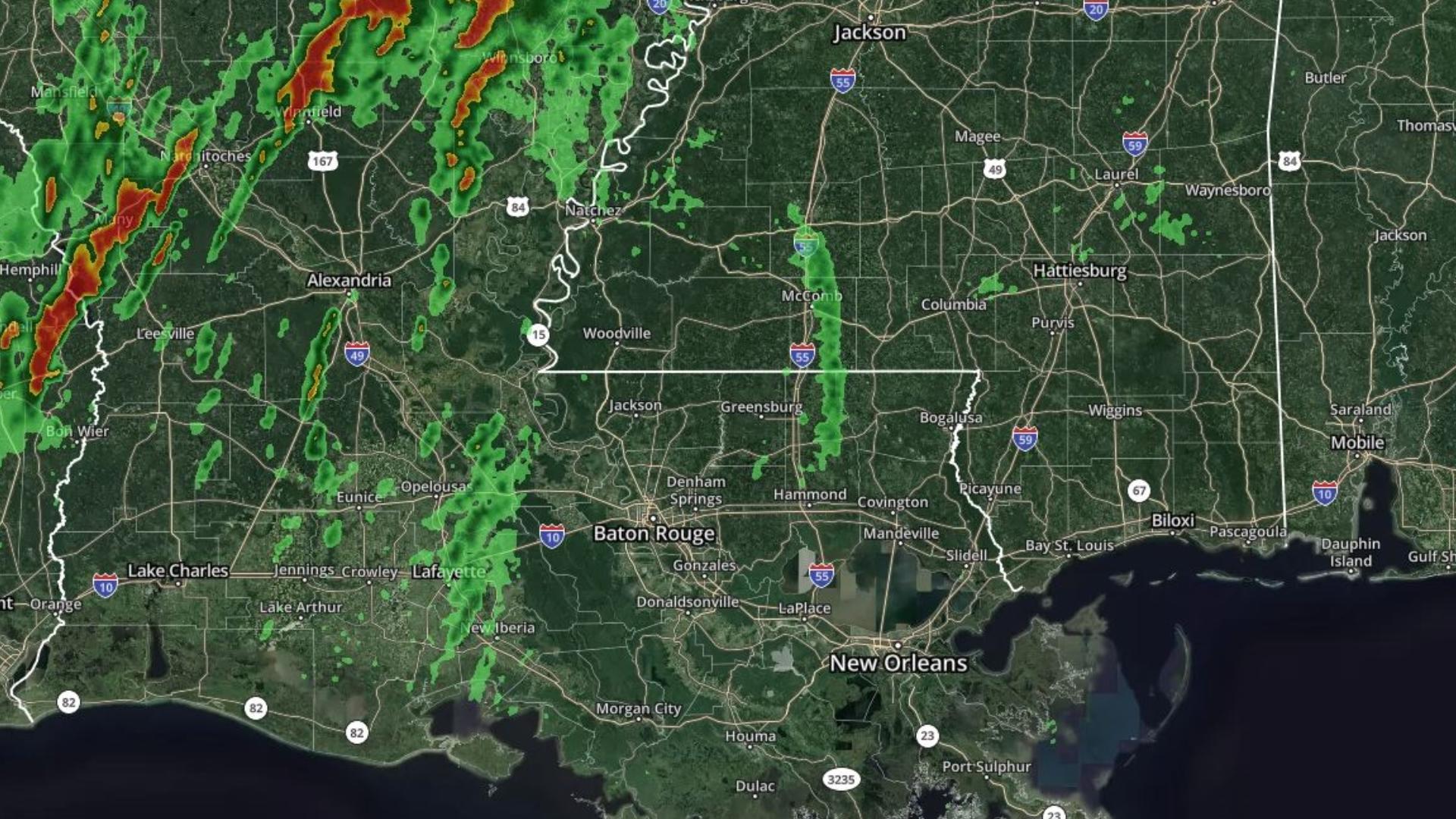 Louisiana and New Orleans live radar as storms approach | wwltv.com