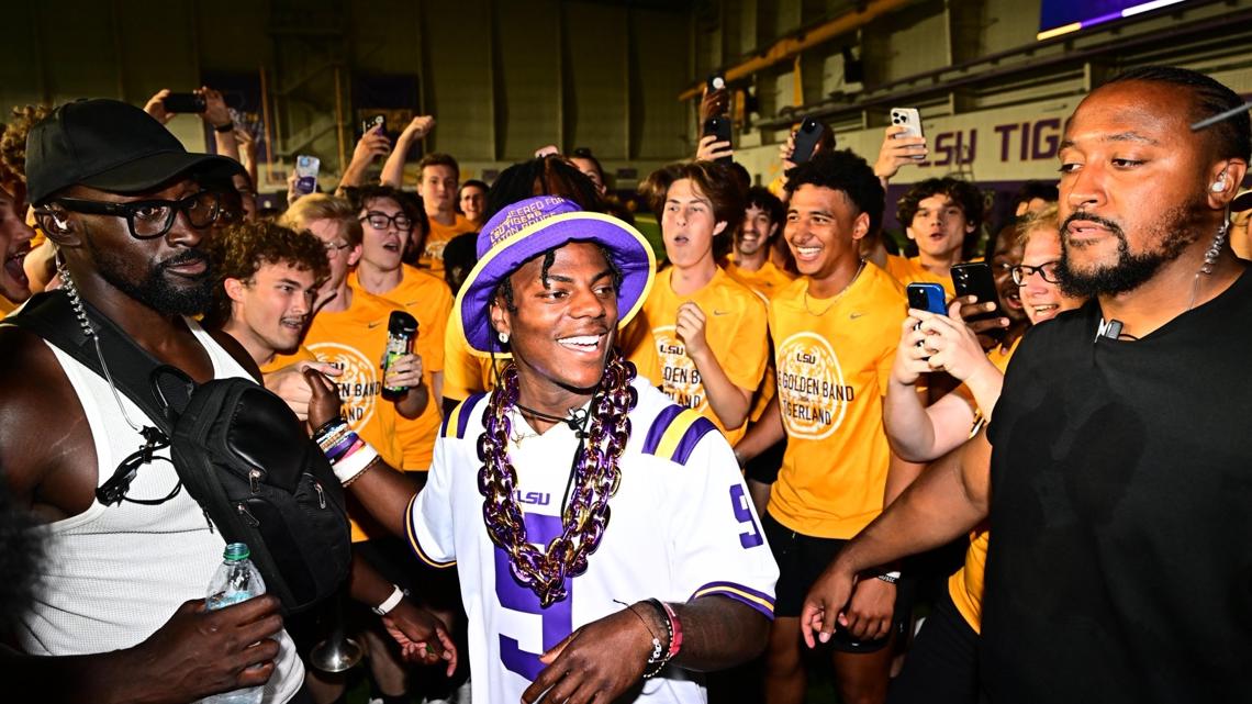 IShowSpeed visits LSU during USA tour | wwltv.com