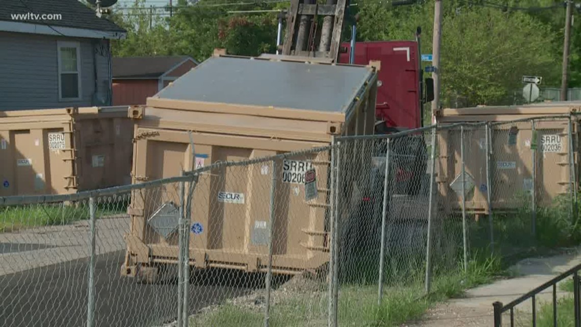 Dumpsters of radioactive material removed from Gert Town neighborhood ...