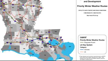 Live updates: Snowfall, road closures, and power outages in Louisiana ...