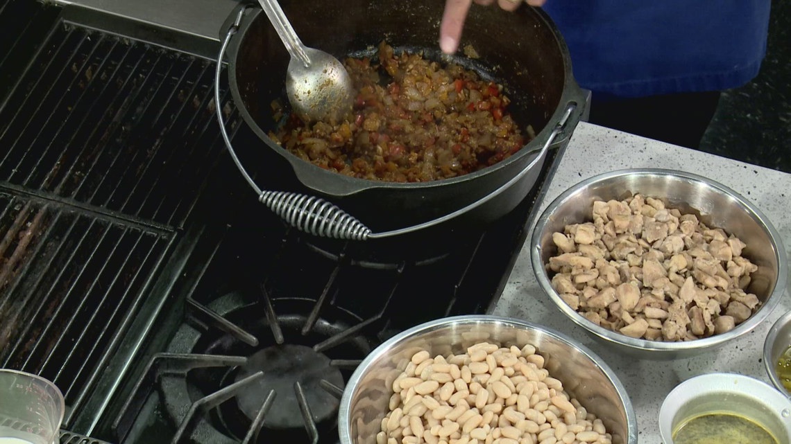 Back in the Kitchen with Chef Kev: White Chicken Chili Recipe | wwltv.com