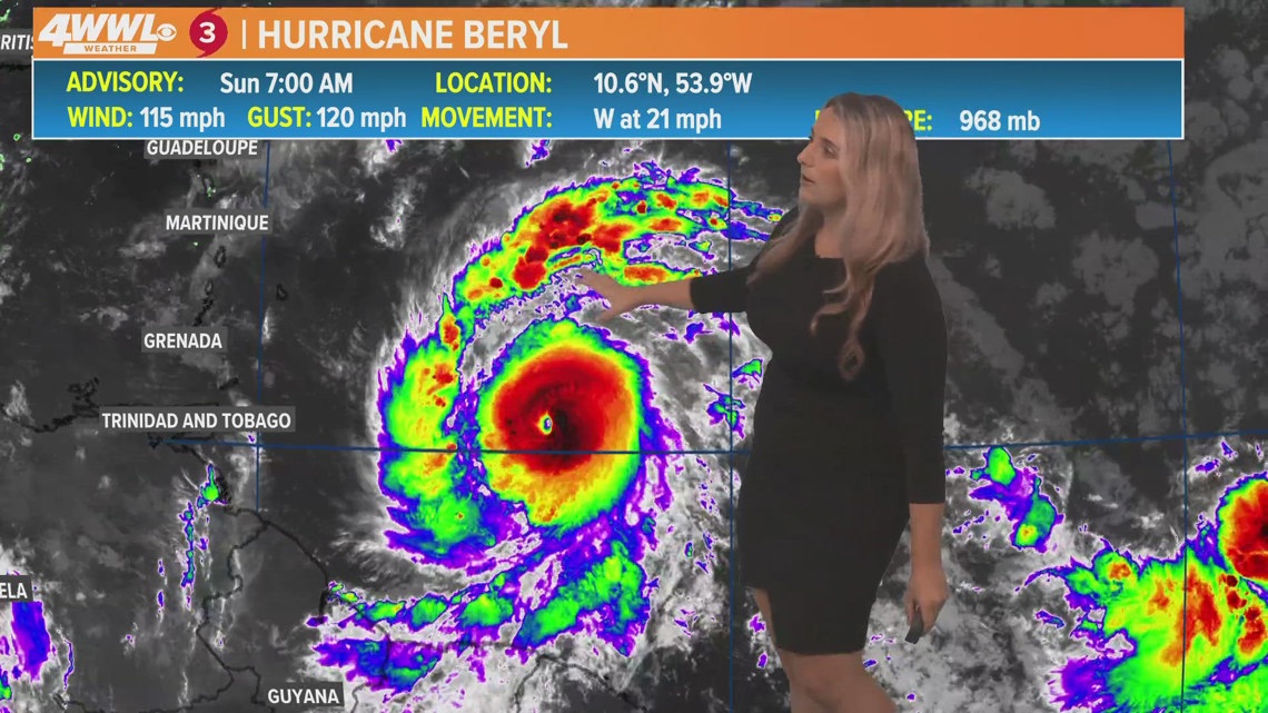 Tropical update: Could Hurricane Beryl reach the Gulf of Mexico, if so ...