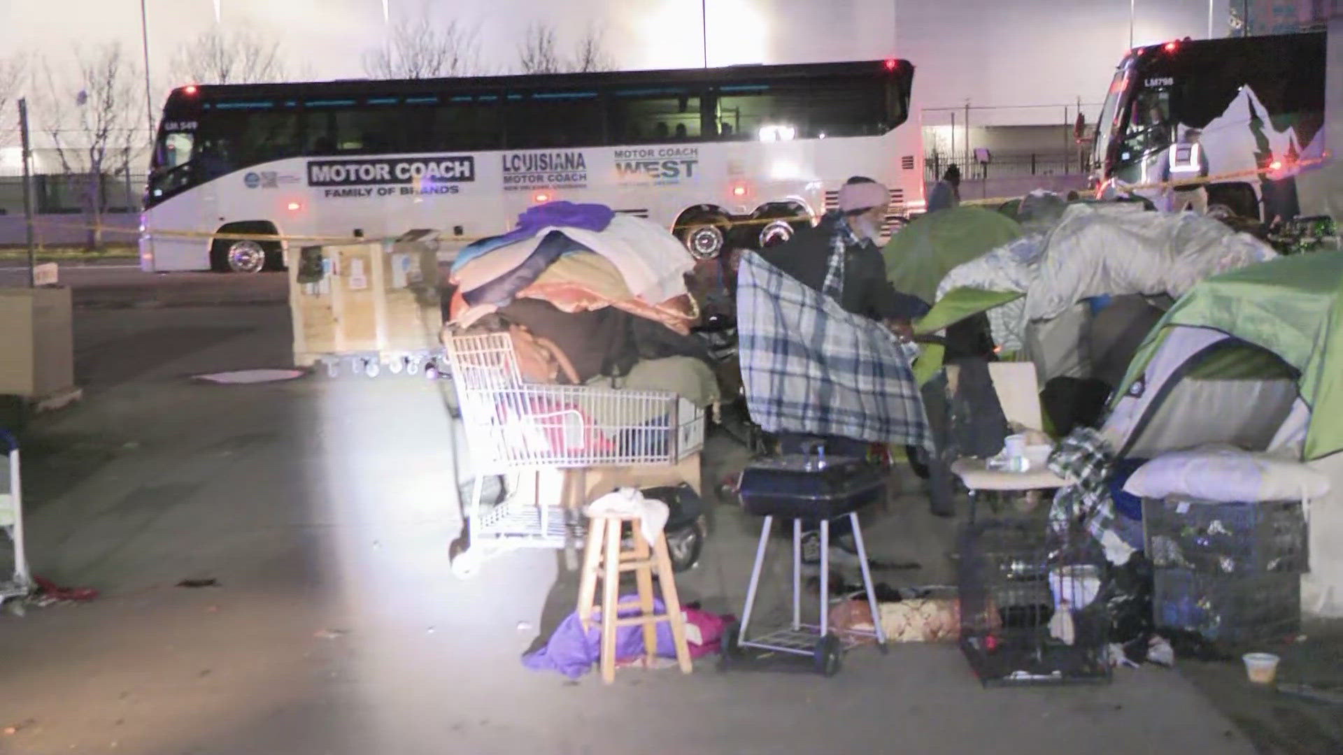 Sweeps Clear Homeless Camps; New Orleans Opens Shelter | wwltv.com
