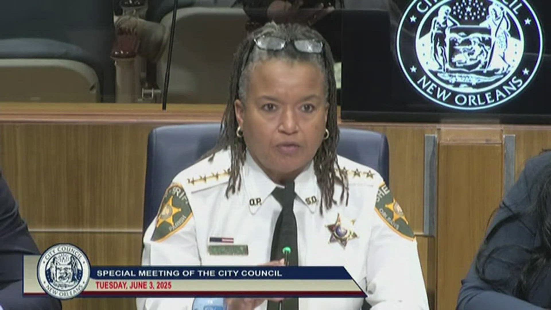 Watch: New Orleans City Council holds a special meeting on the conditions at the Orleans Justice ...