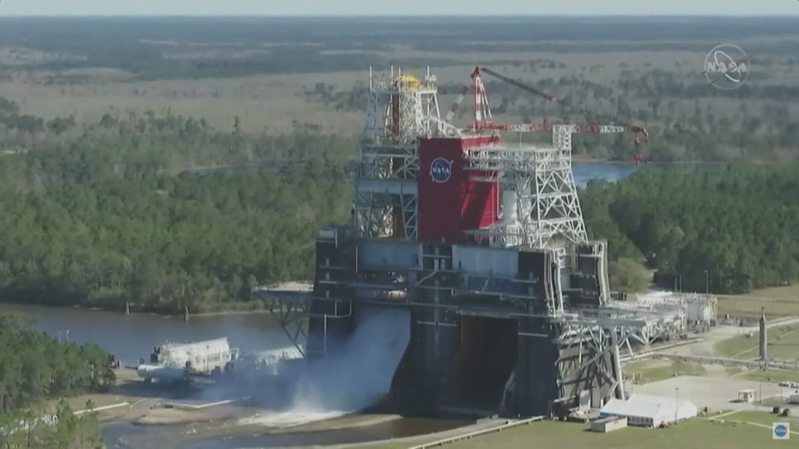 NASA test moon rocket as it prepares for mission | wwltv.com
