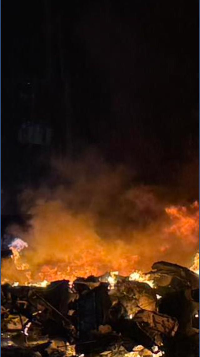 Kenner Fire Department battles blaze with 18-wheeler caps | wwltv.com
