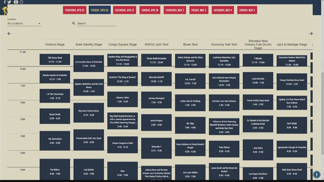 Jazz Fest cubes announced | wwltv.com