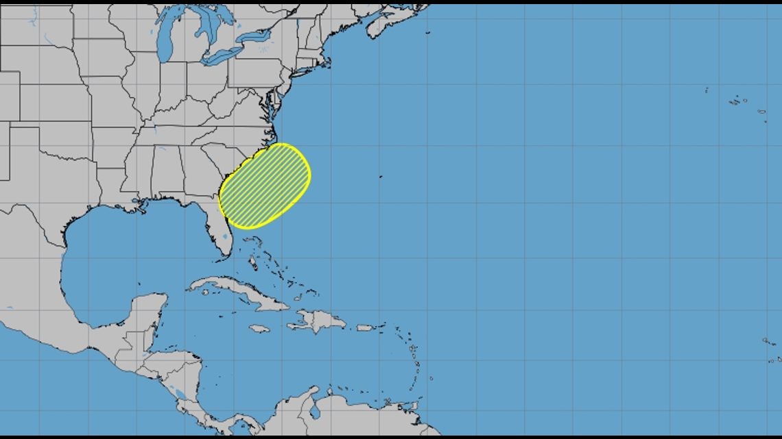 NHC: Low pressure system off Southeast coast, low chance of development ...