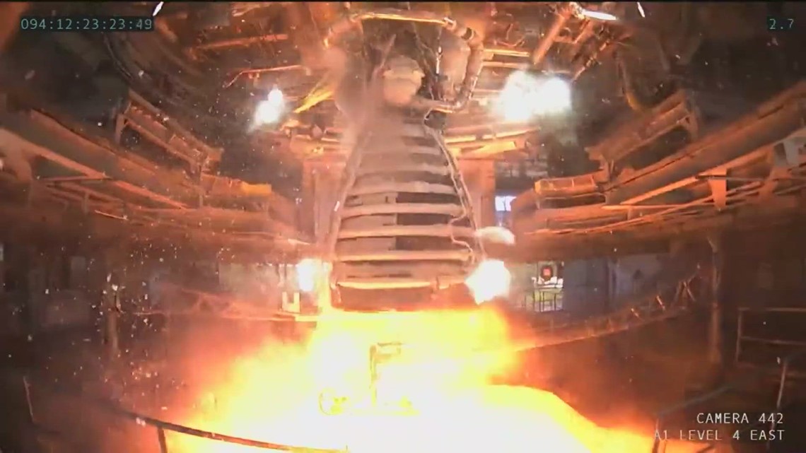 Rocket engine test at John C. Stennis Space Center | wwltv.com