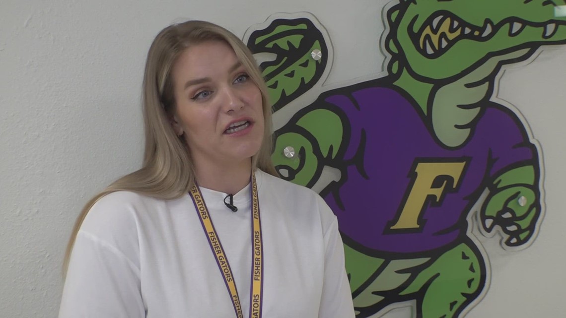 Fisher Middle-High School returns to newly renovated, temporary campus ...