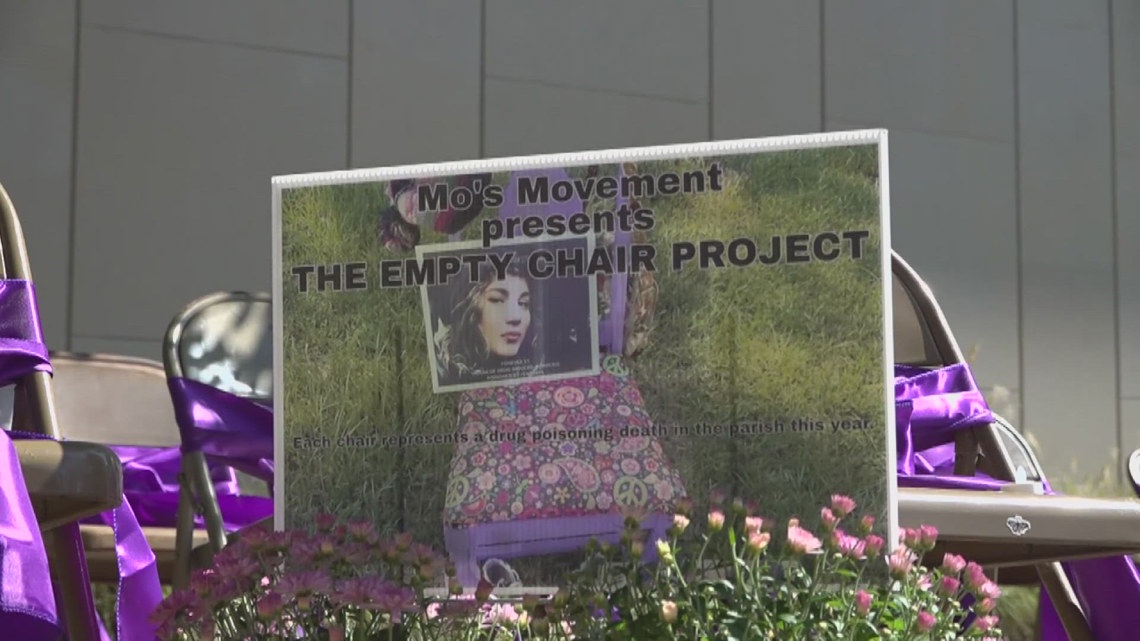 'The Empty Chair Project' highlights drug overdose victims in ...
