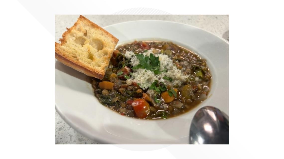 Recipe: Chef Kevin Belton's Snowflake Lemon Cookies, Vegetable Lentil ...