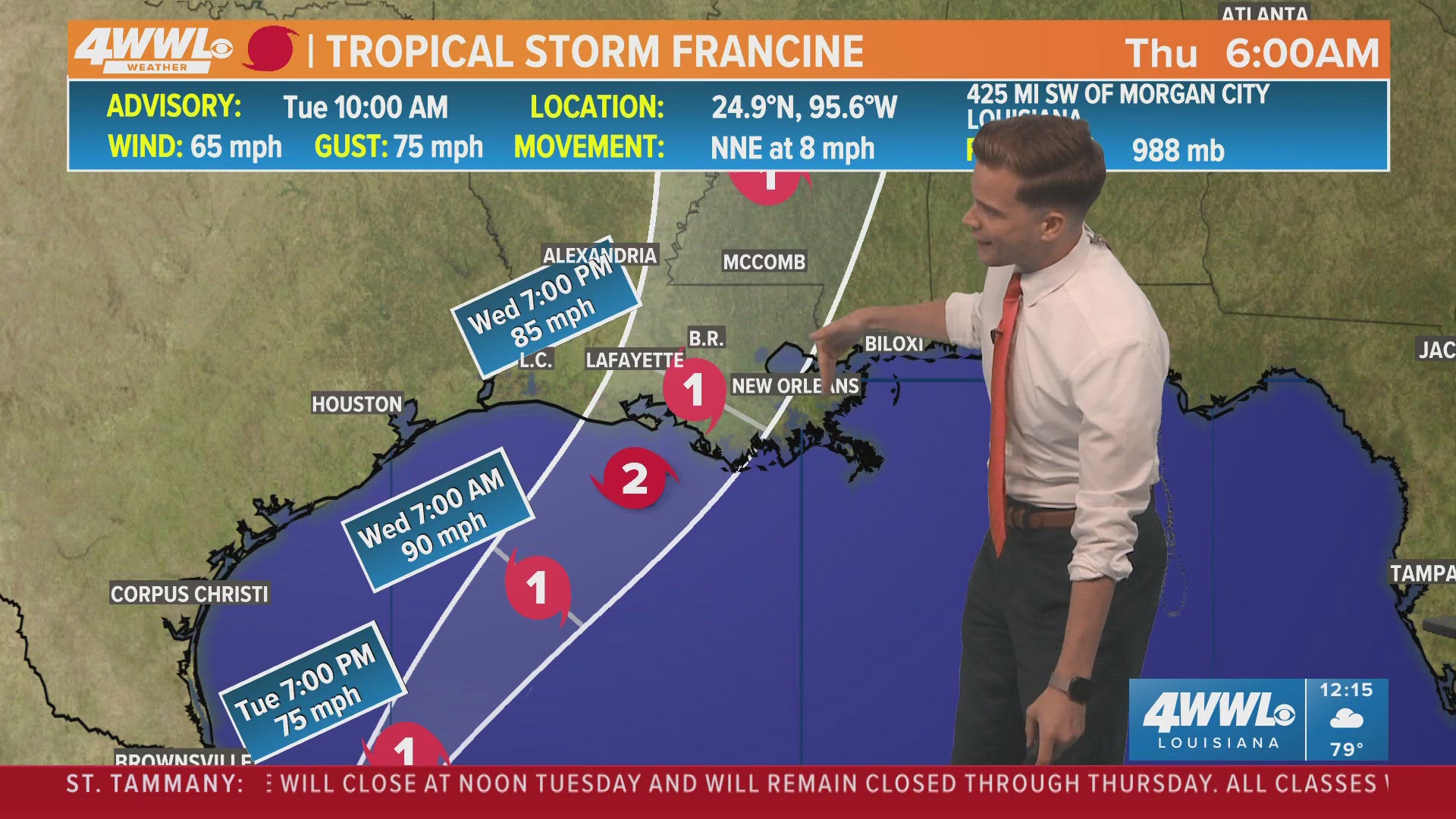 Tuesday 12pm Tropical Update: Hurricane Warnings issued for several ...