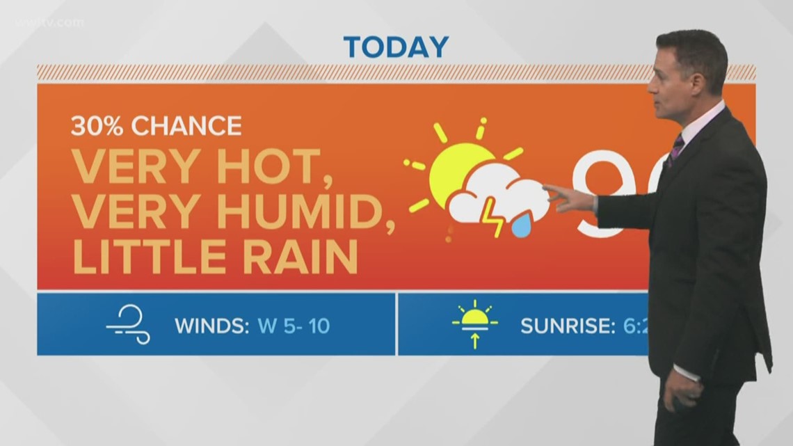 Saturday morning weather forecast | wwltv.com