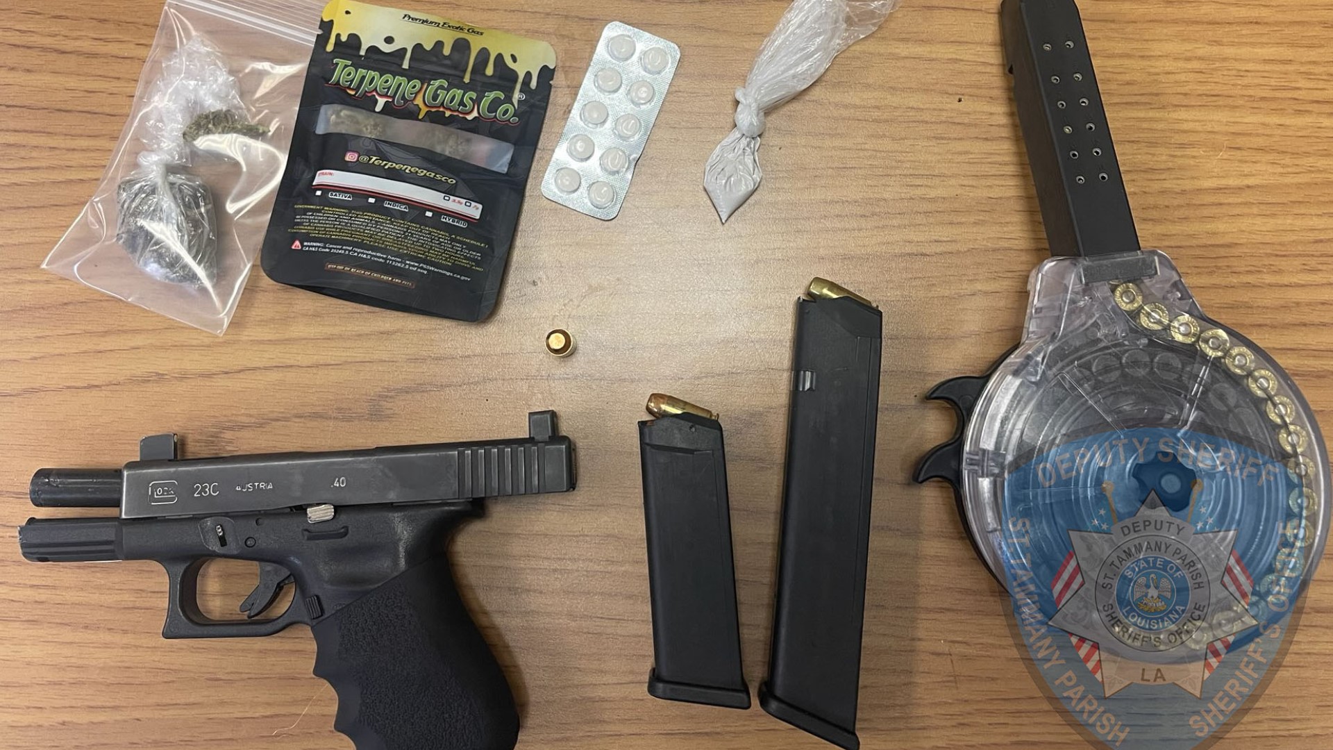 Traffic stop for speeding in a school zone yields drugs, gun | wwltv.com