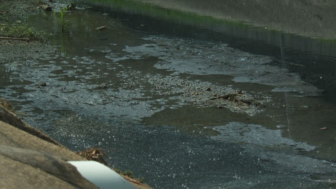 Harahan begins process of cleaning drainage canal contaminated by raw ...