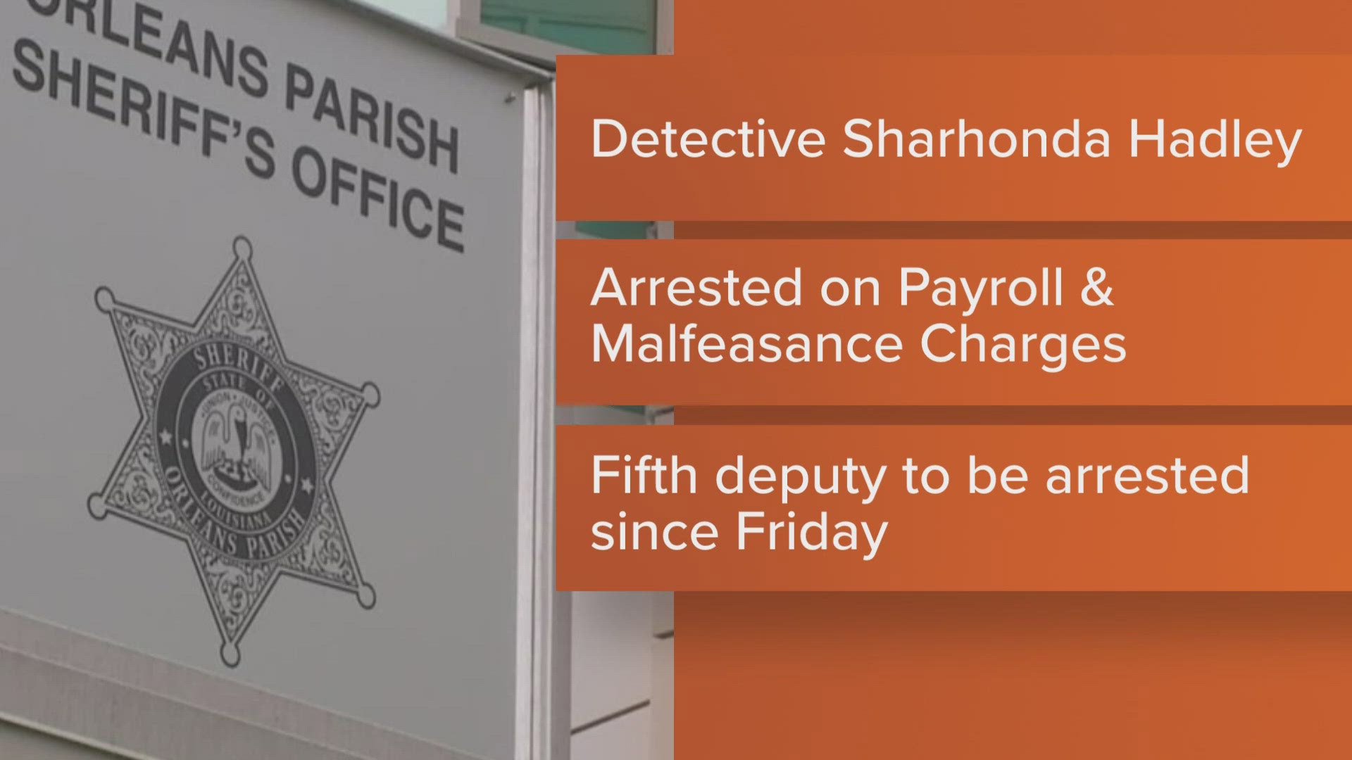 OPSO detective charged with payroll fraud, sheriff says | wwltv.com