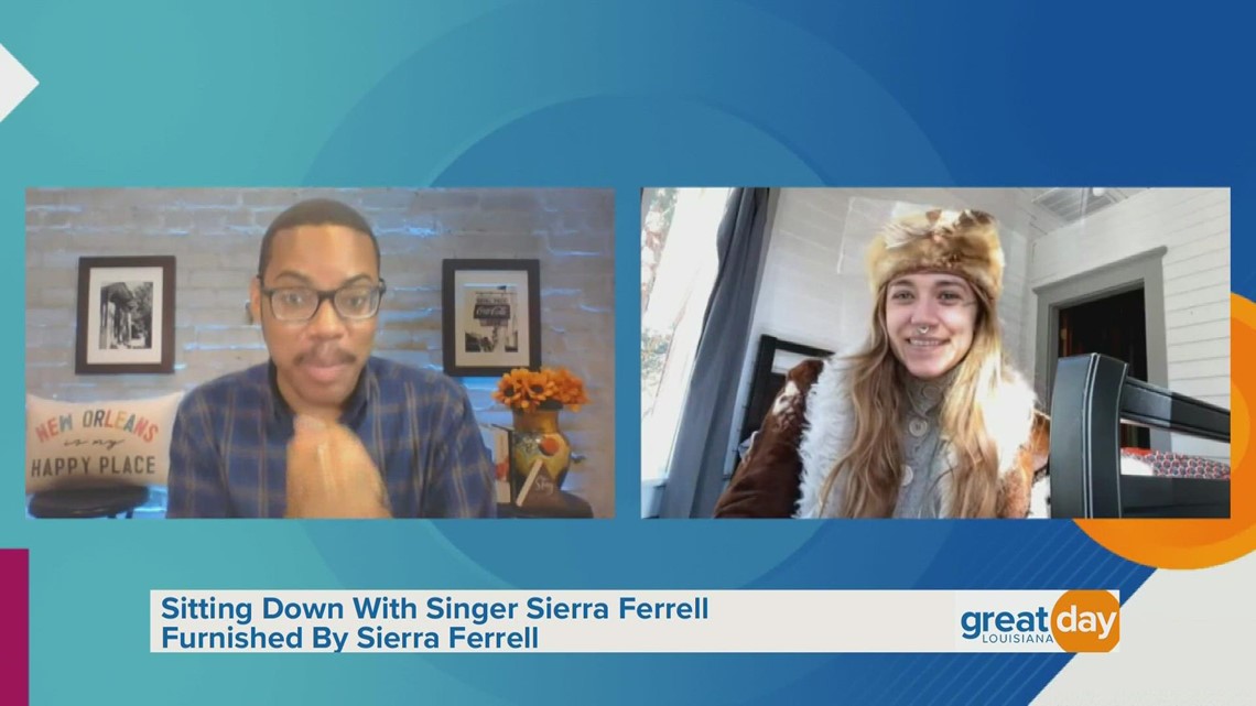 Sierra Ferrell in the Chip Forstall Virtual Sound Stage | wwltv.com