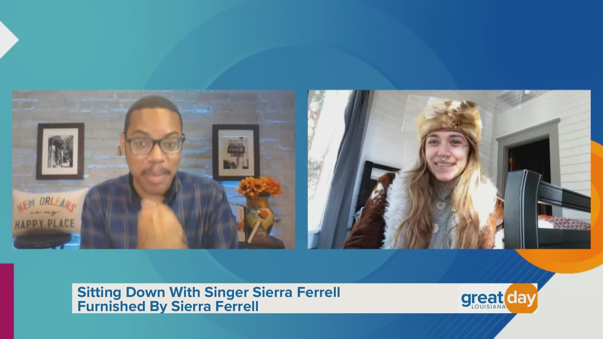 Sierra Ferrell in the Chip Forstall Virtual Sound Stage | wwltv.com