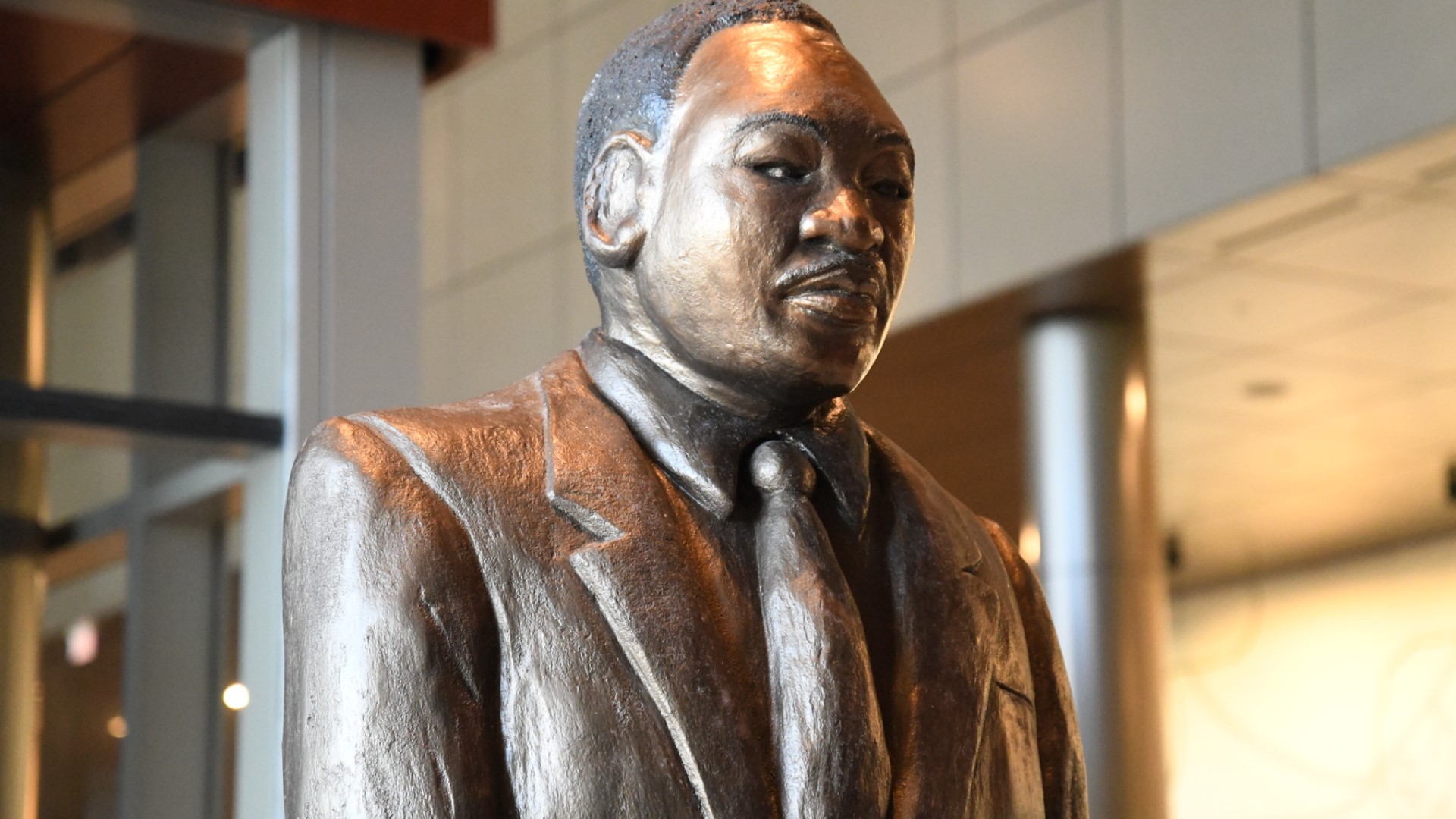 Dr. Martin Luther King Jr. statue unveiled at Ernest N. Morial ...