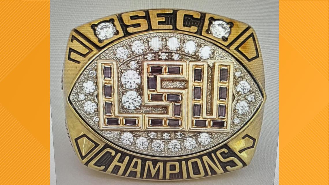Missing LSU SEC championship ring sought by St. Martin Parish | wwltv.com