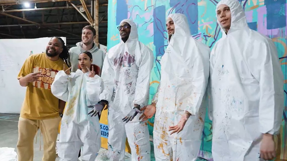 Pelicans players join artist BMIKE and Eternal Seeds to unveil Black ...