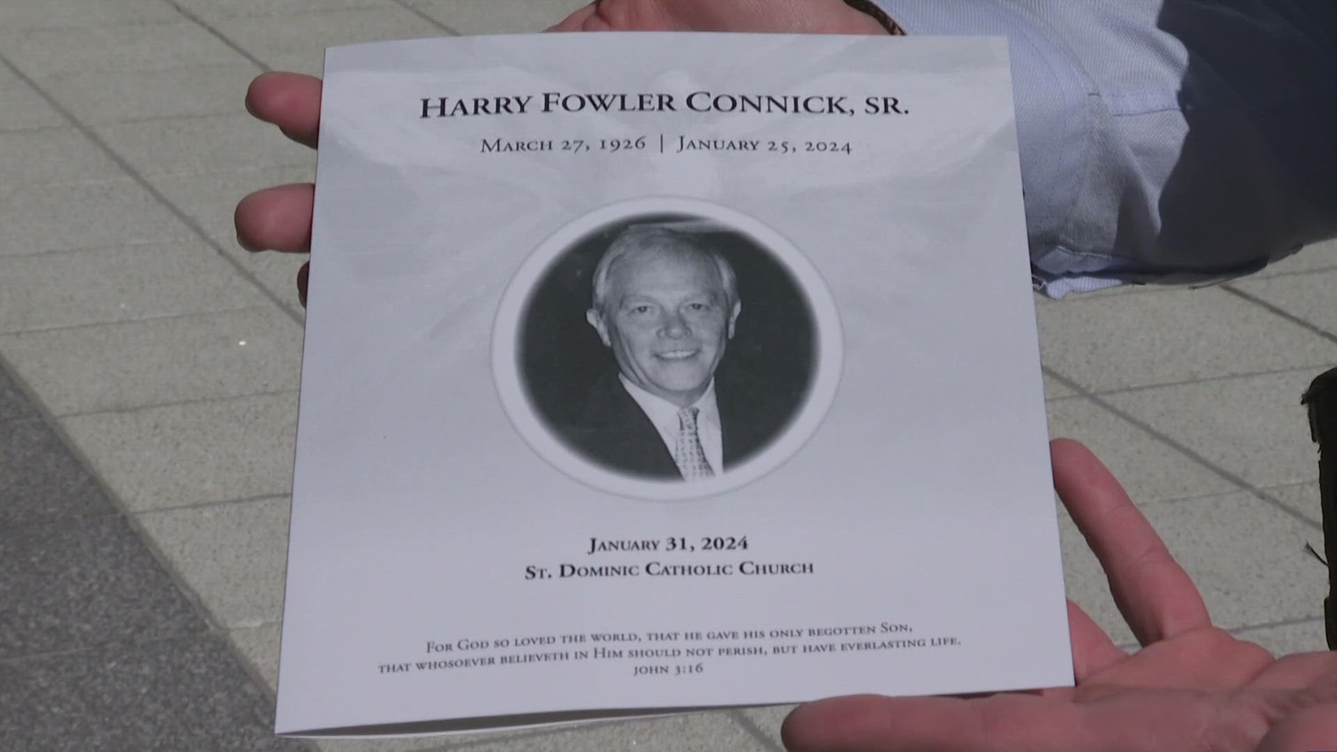 Funeral held for former Orleans Parish District Attorney Harry Connick ...