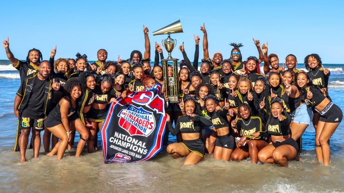 Xavier University's cheerleading squad wins NCA national championship ...