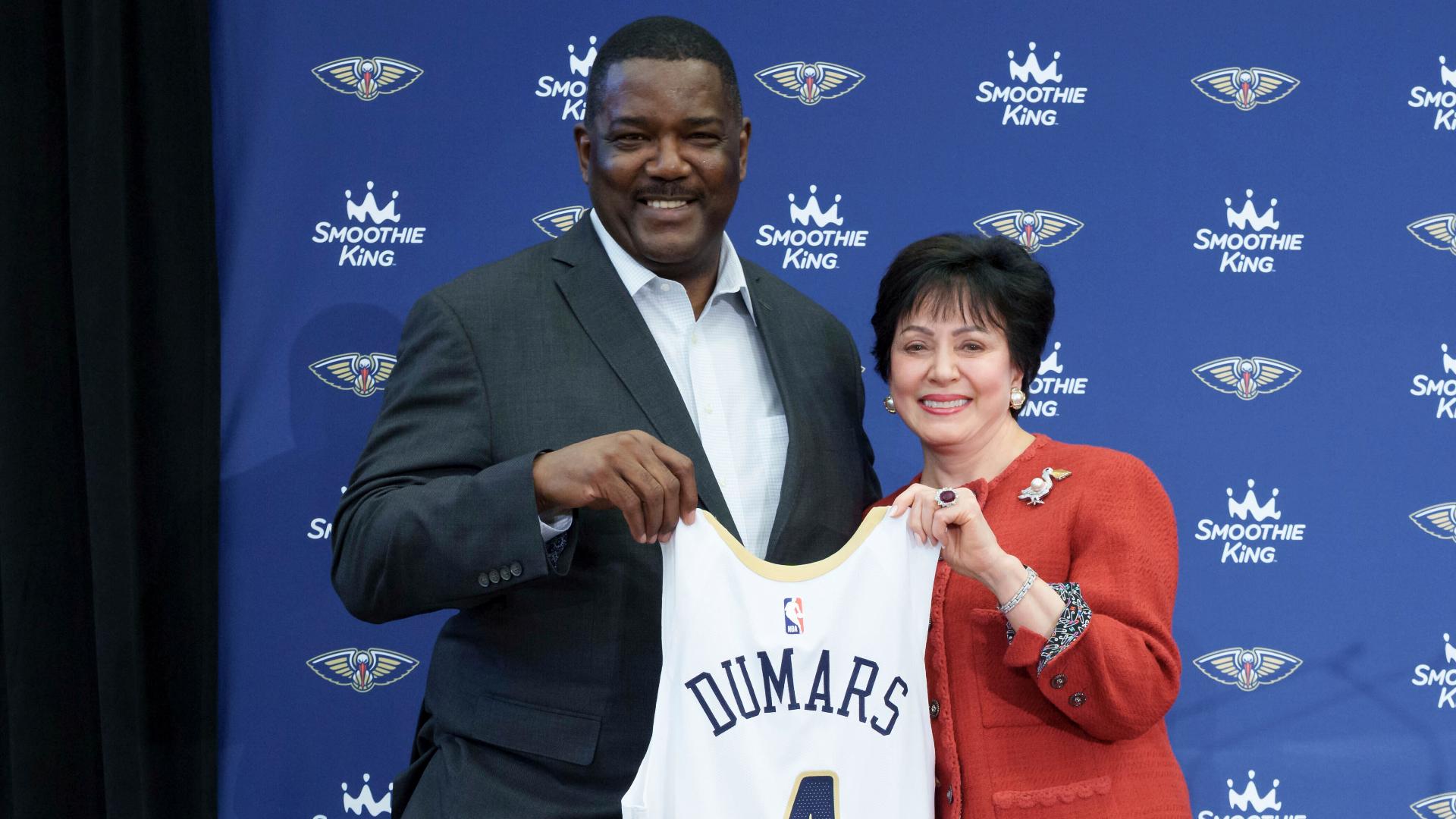 Pelicans introduce new lead executive, Joe Dumars | wwltv.com