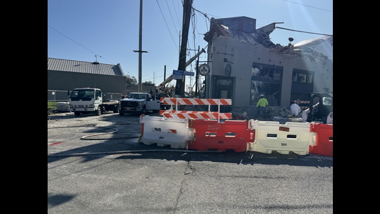 Partially collapsed Magazine St. building to be demolished, Entergy ...