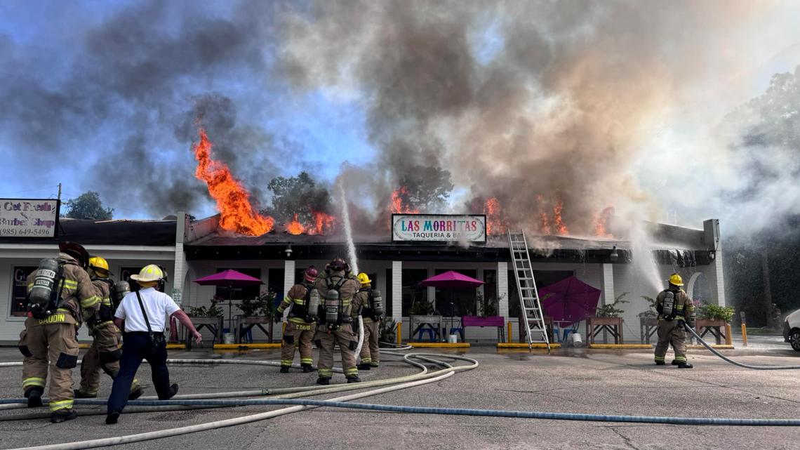 Watch: Slidell firefighters put out fire at Slidell restaurant | wwltv.com