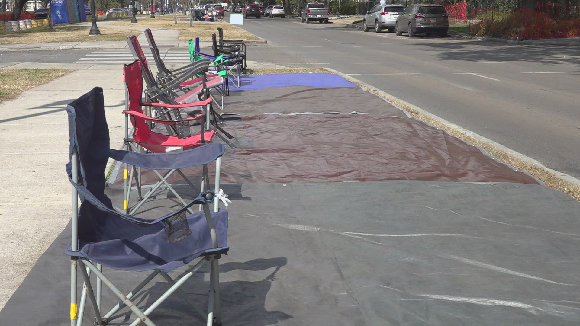 Paid to hold spots on the parade route: This strange Carnival job ...