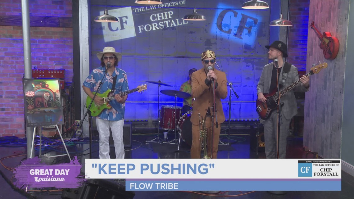 Flow Tribe Performs 'Keep Pushing' | wwltv.com