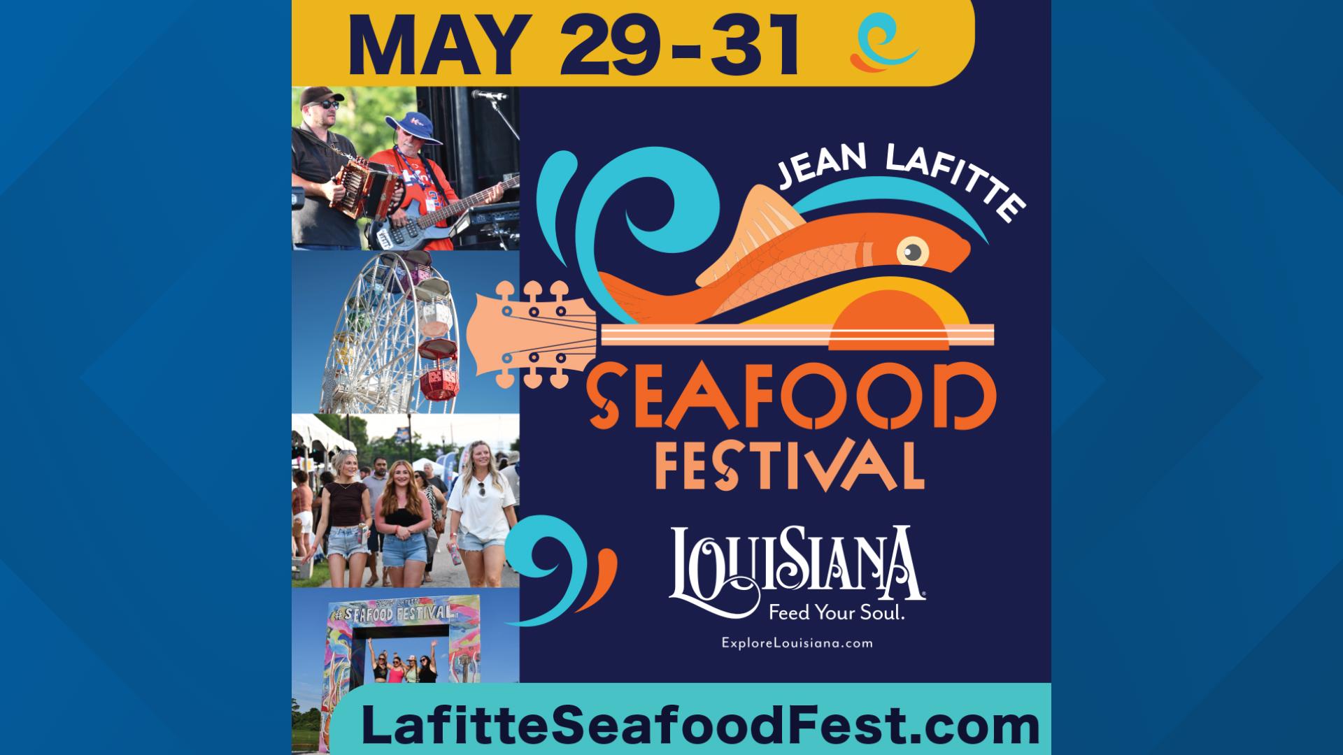 Jean Lafitte Seafood Festival returns this weekend with live music ...