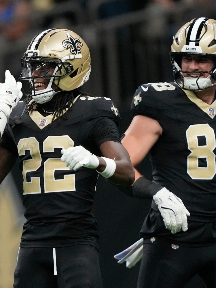 Saints secure first 2025 win over Giants with key turnovers | wwltv.com