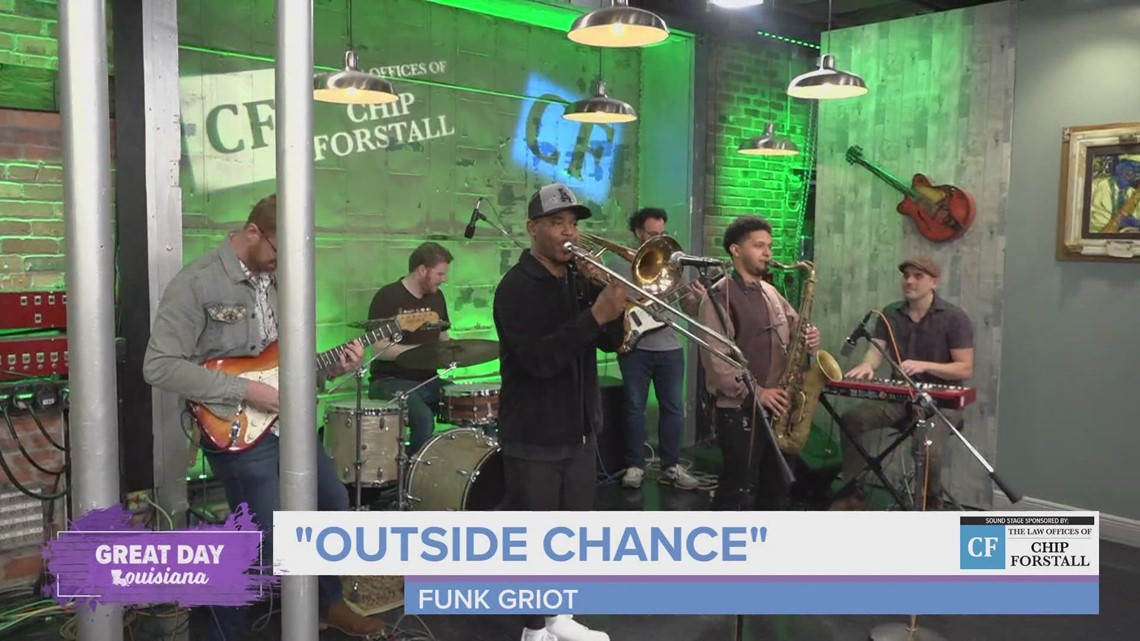 Funk Griot Performs In The Chip Forstall Sound Stage | wwltv.com