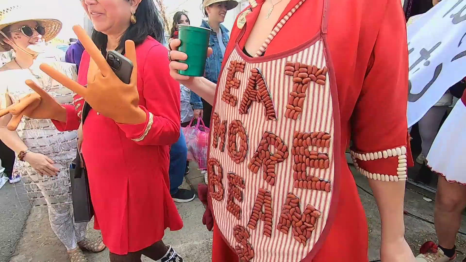 Krewe of Red Beans and Krewe of Dead Beans Parade Together in 2025 ...